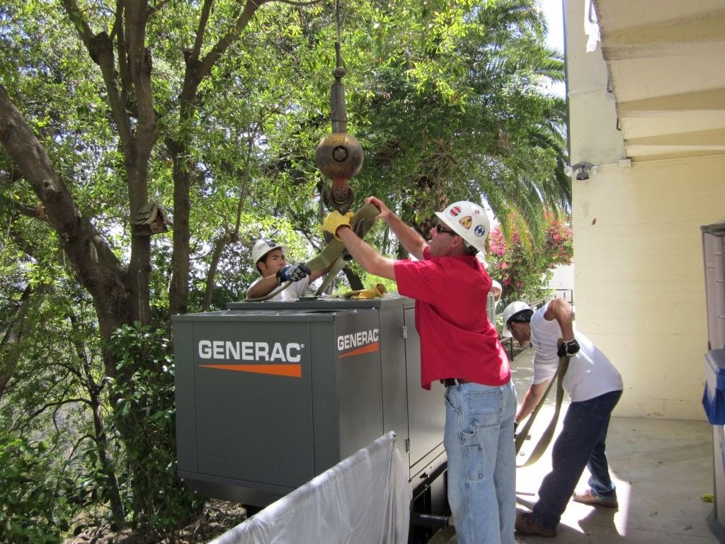 Administration Emergency Backup Generator | Commercial Electricians in ...